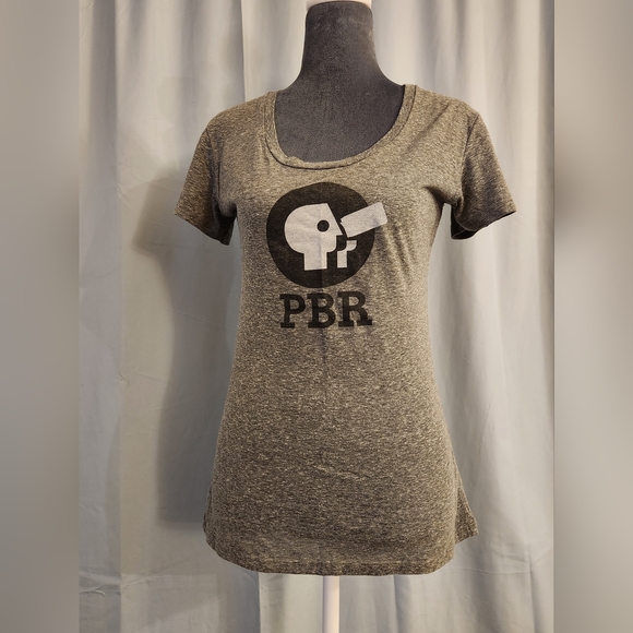 The Chivery | Tops | Chive Pbr Tee Small Heather Gray Euc | Poshmark